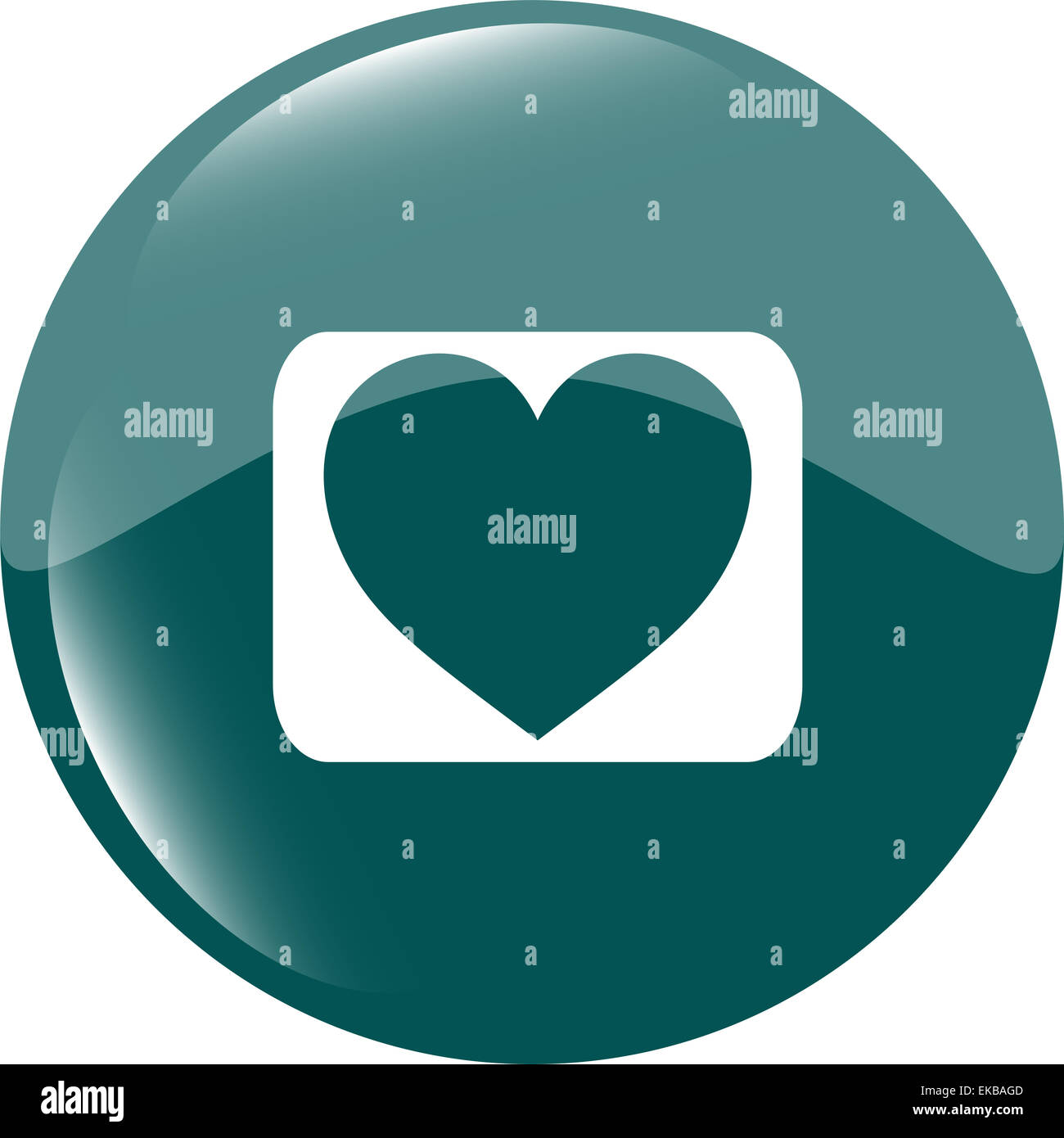 Heart icon love hi-res stock photography and images - Alamy