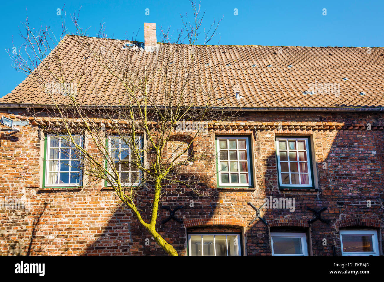 Side View Brick House Walker Evans | [Side View Of Brick House Behind
