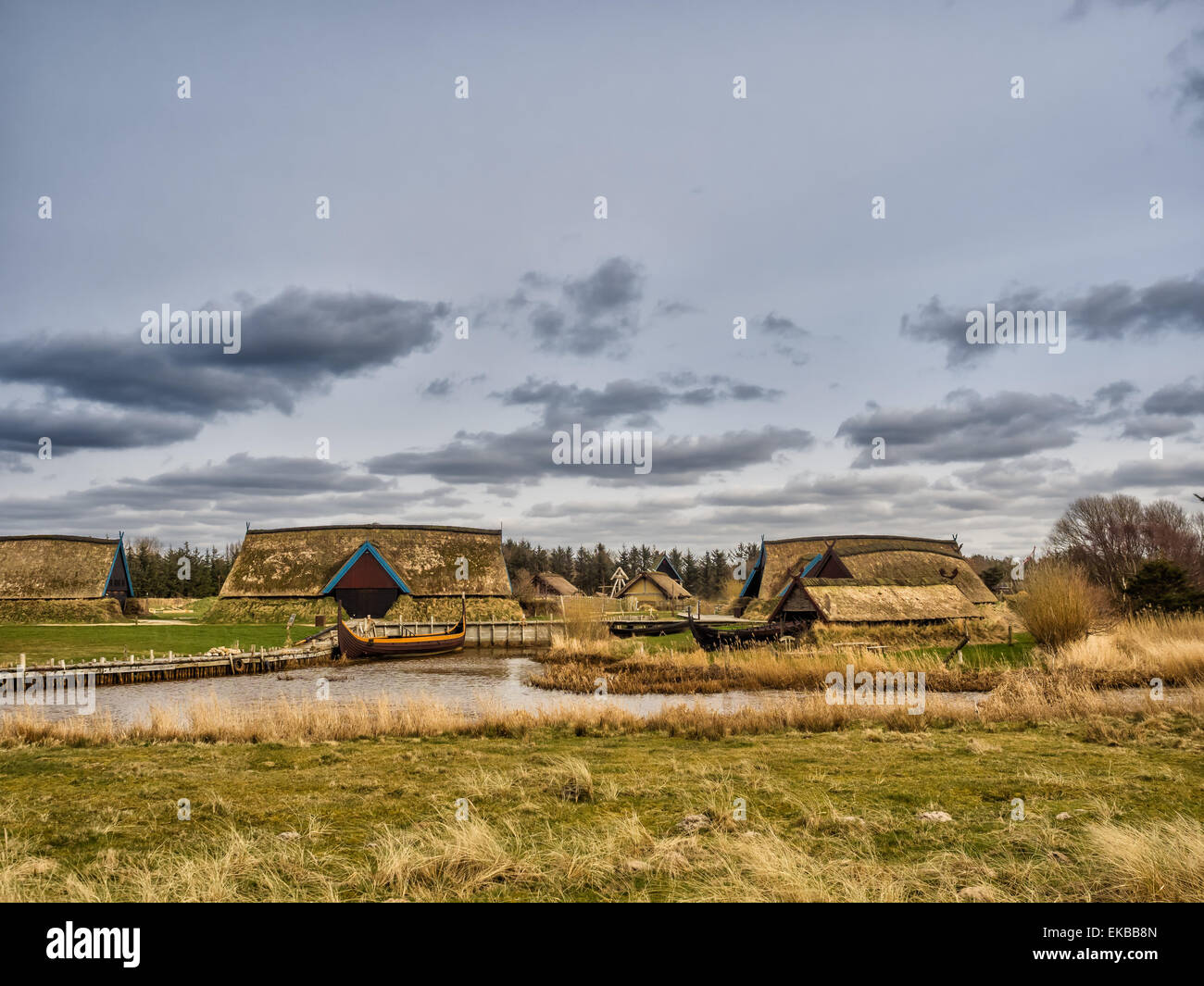Viking settlement hi-res stock photography and images - Alamy