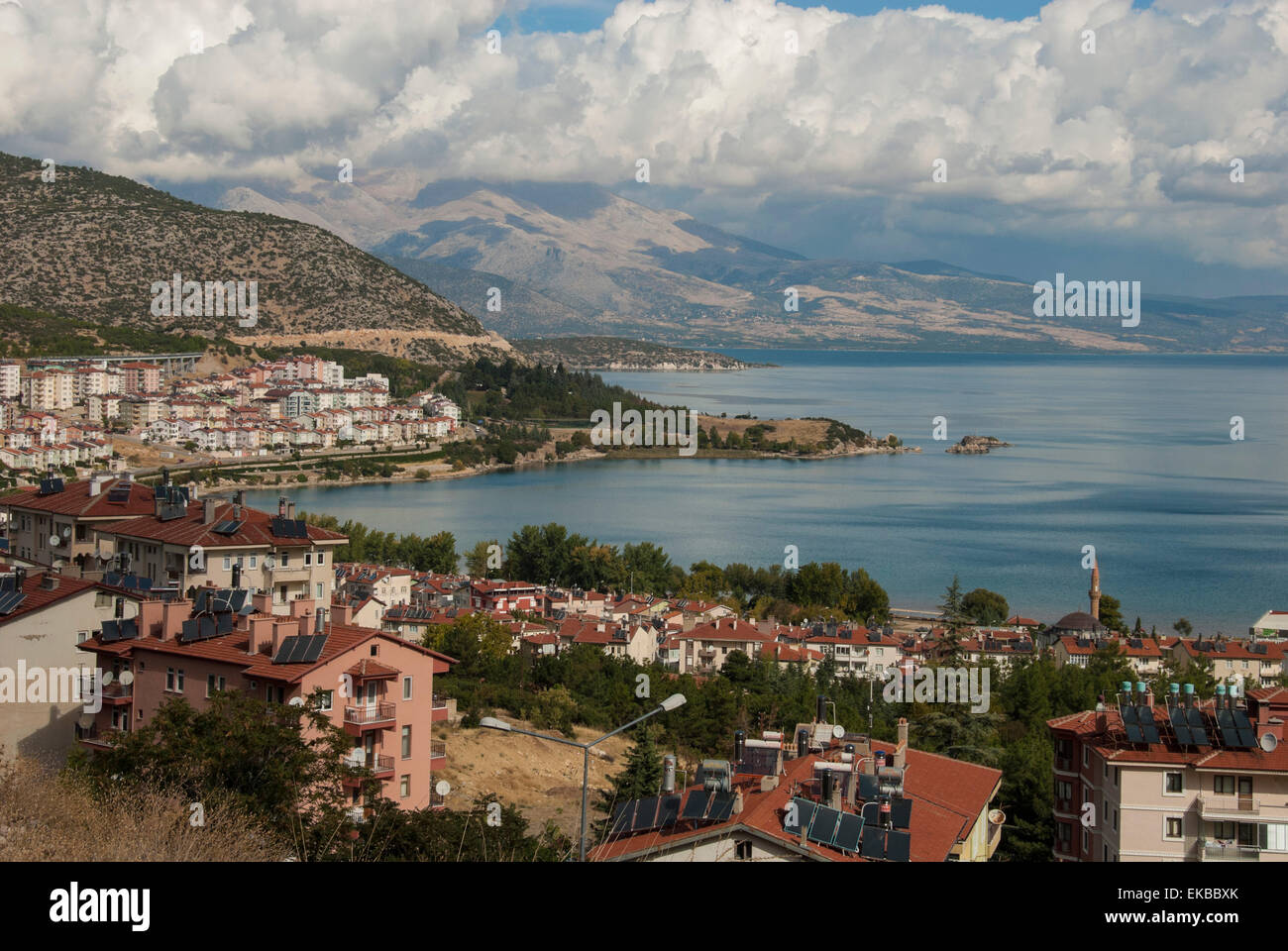 Lake Egirdir, Isparta, western Turkey, Anatolia, Turkey, Asia Minor ...