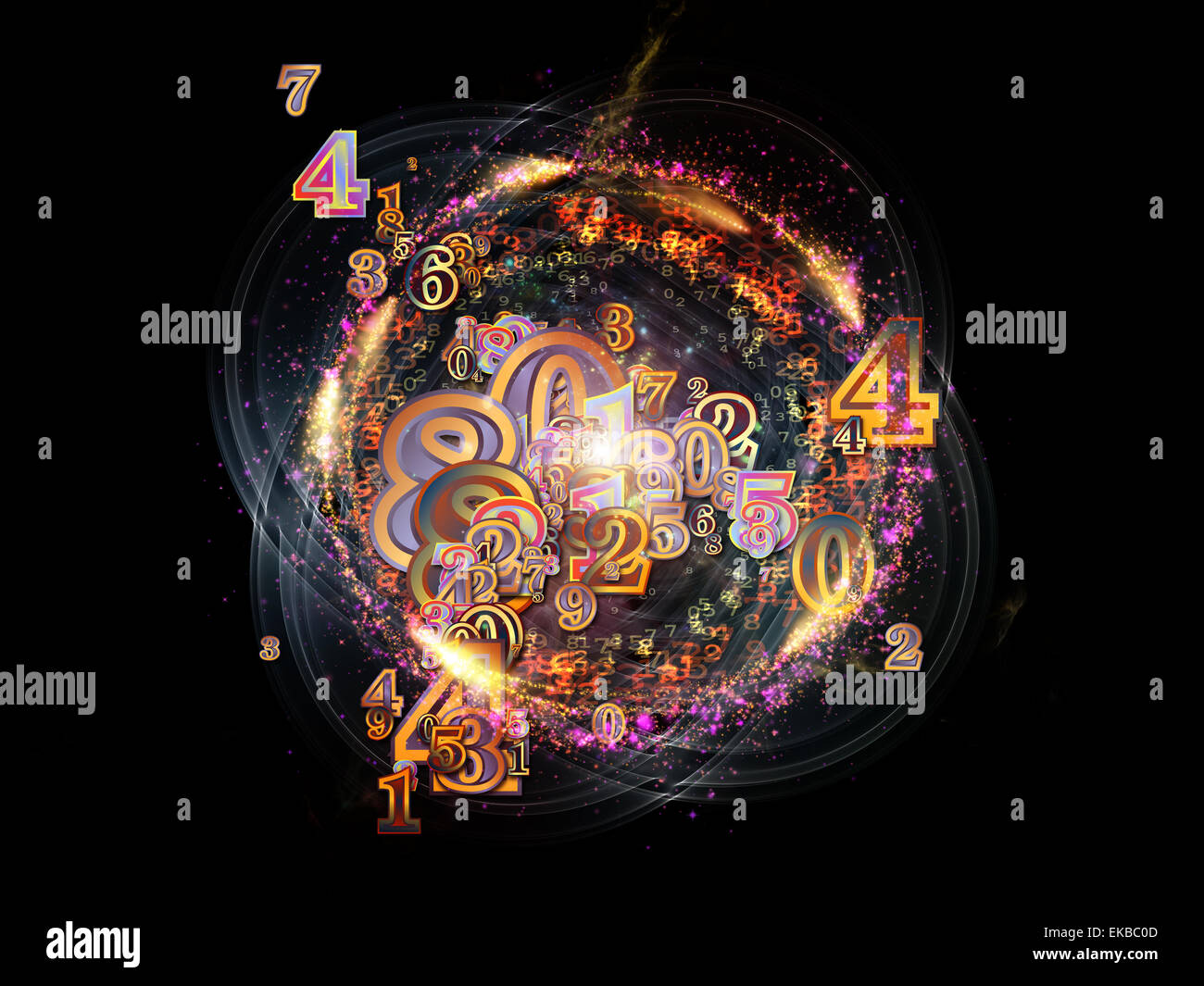 Collage numbers hi-res stock photography and images - Alamy