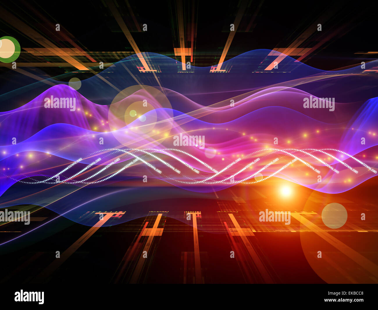 Digital technological elements hi-res stock photography and images - Alamy