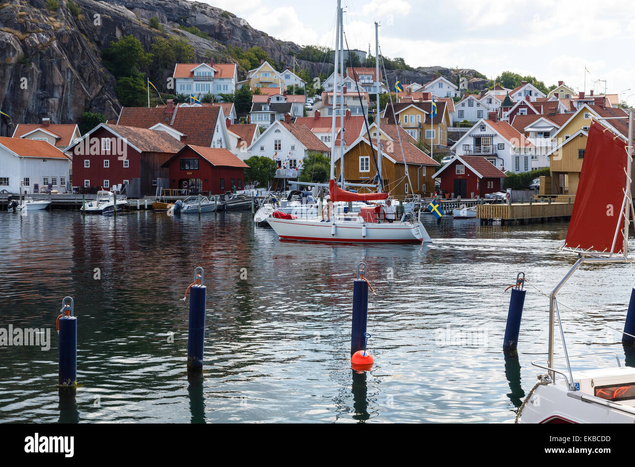 Fjallbacka, Bohuslan region, west coast, Sweden, Scandinavia, Europe ...