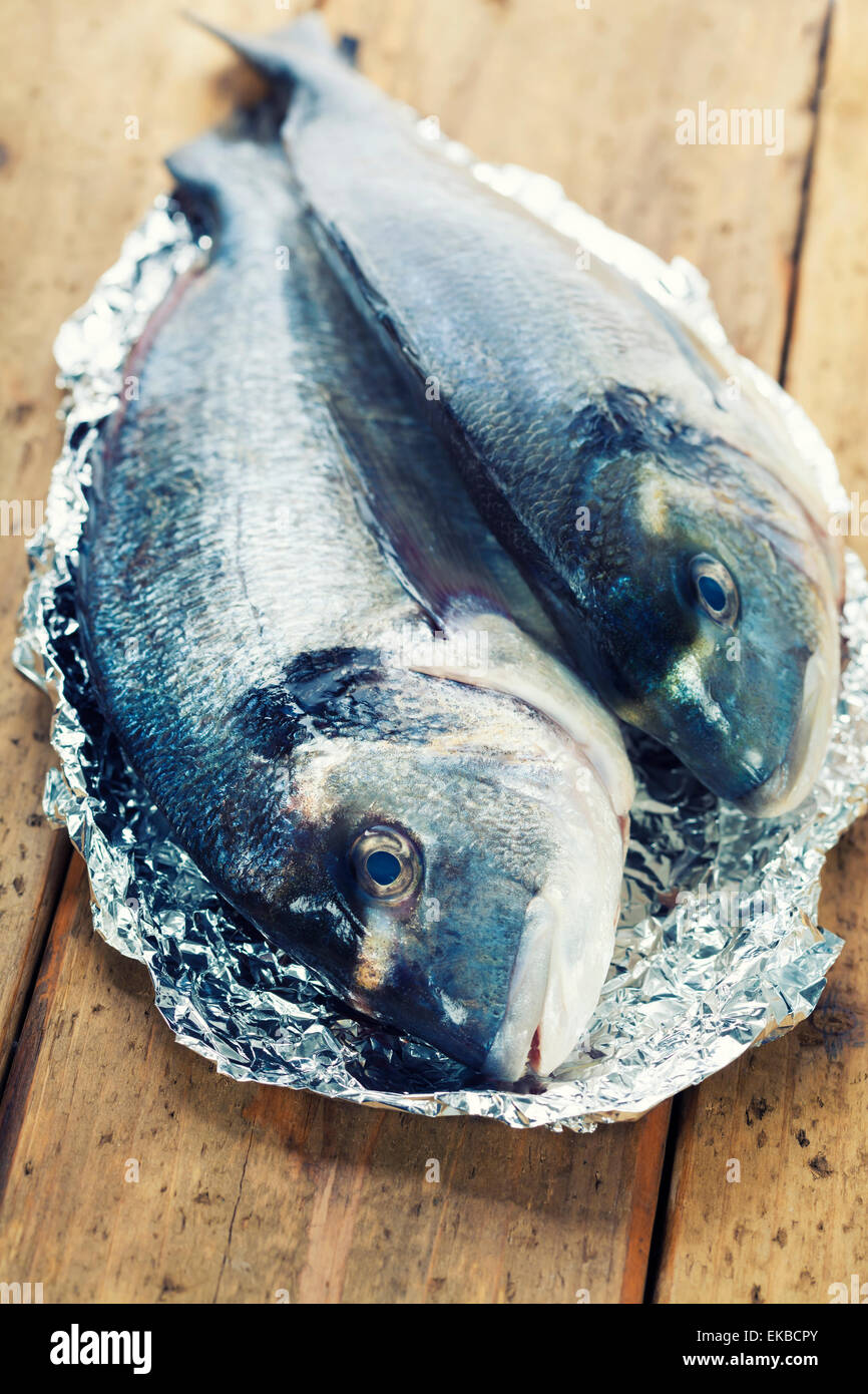 fresh dorada fish Stock Photo - Alamy