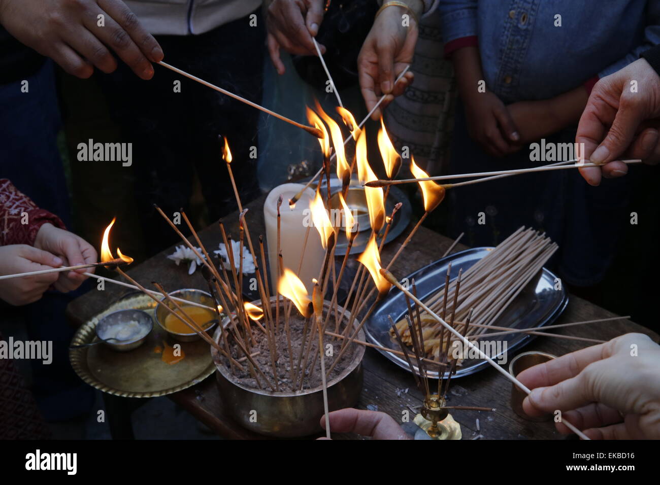 Gaura Purnima celebration, Sarcelles, Val d'Oise, France, Europe Stock ...