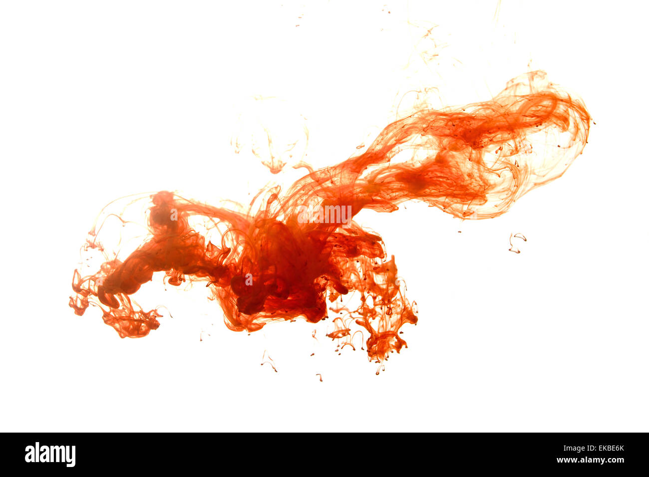 Inks in water Cut Out Stock Images & Pictures - Alamy