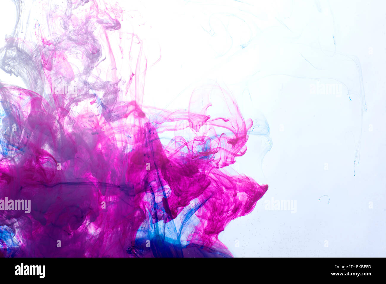 inks in water Stock Photo - Alamy