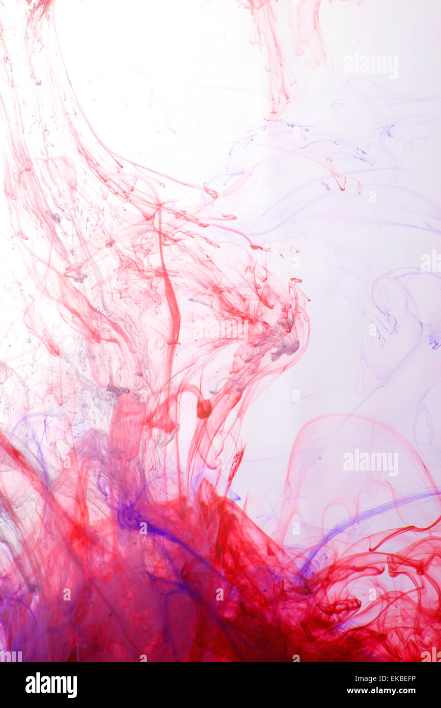 inks in water Stock Photo - Alamy