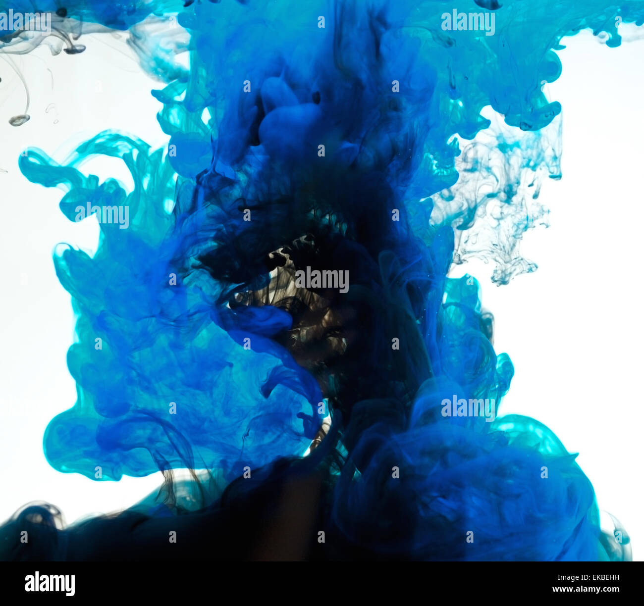 inks in water Stock Photo - Alamy