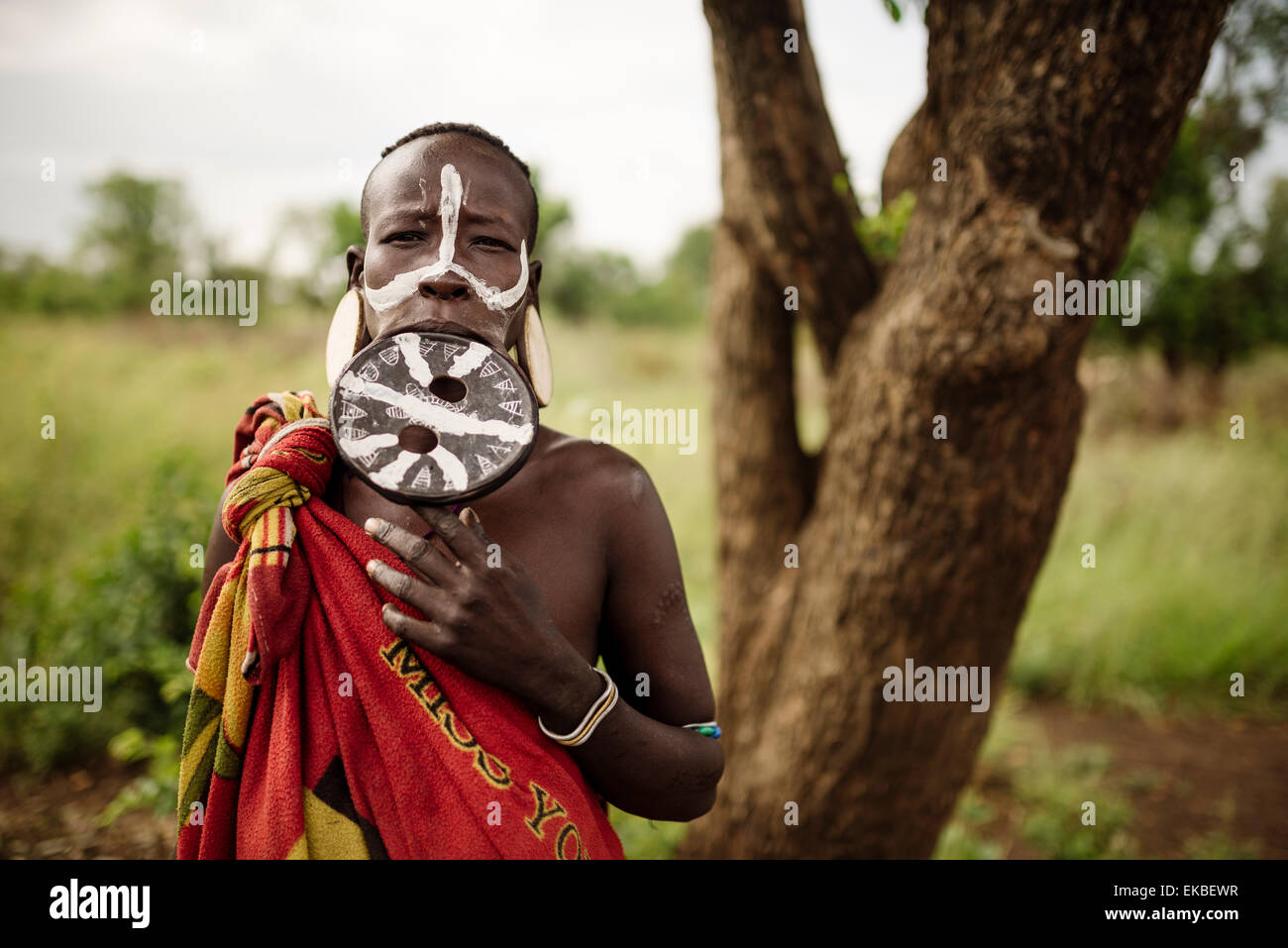 Portrait mursi man mursi tribal hi-res stock photography and images - Alamy