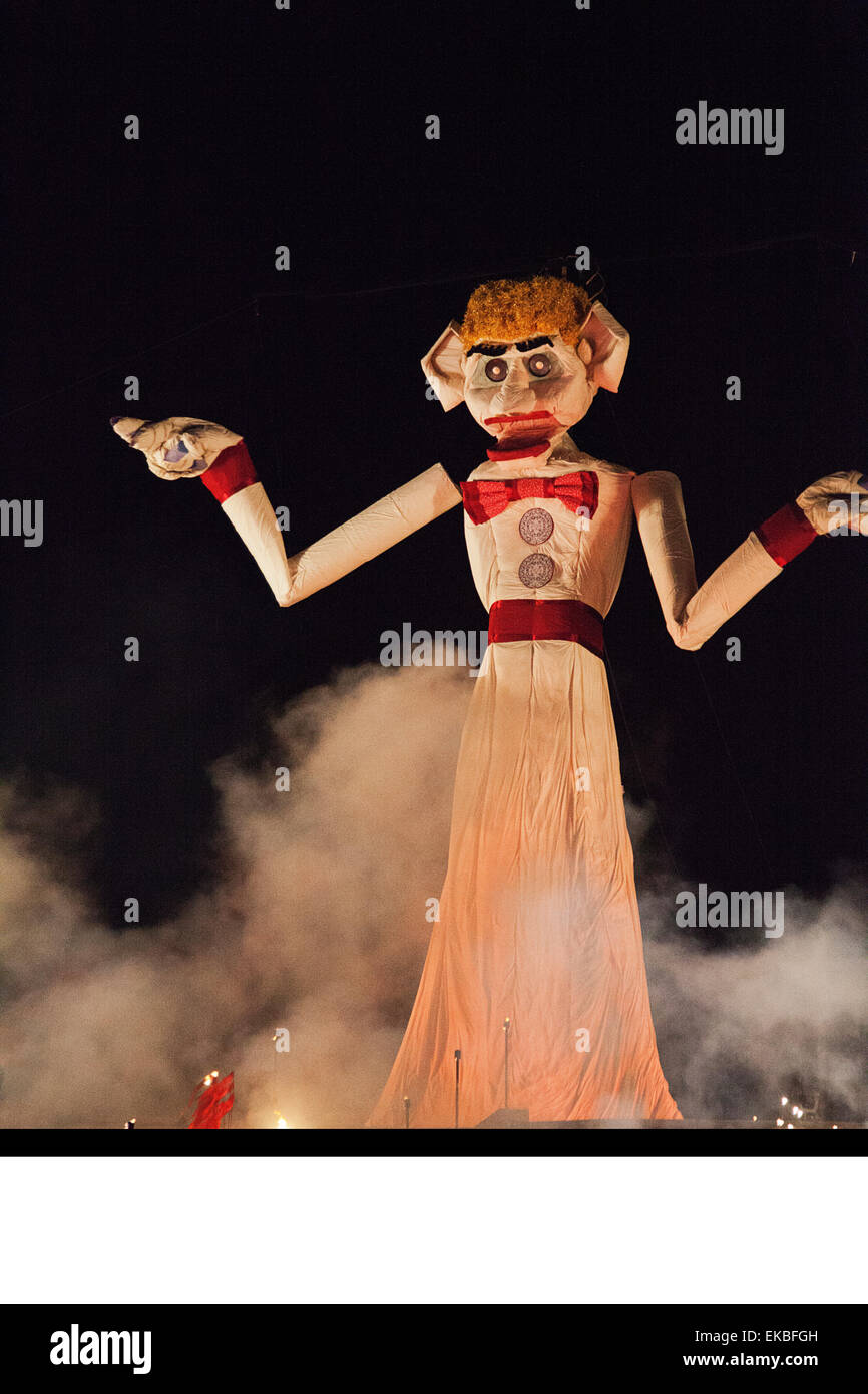A unique Santa Fe tradition, the 88th burning of Zozobra or Old Man ...