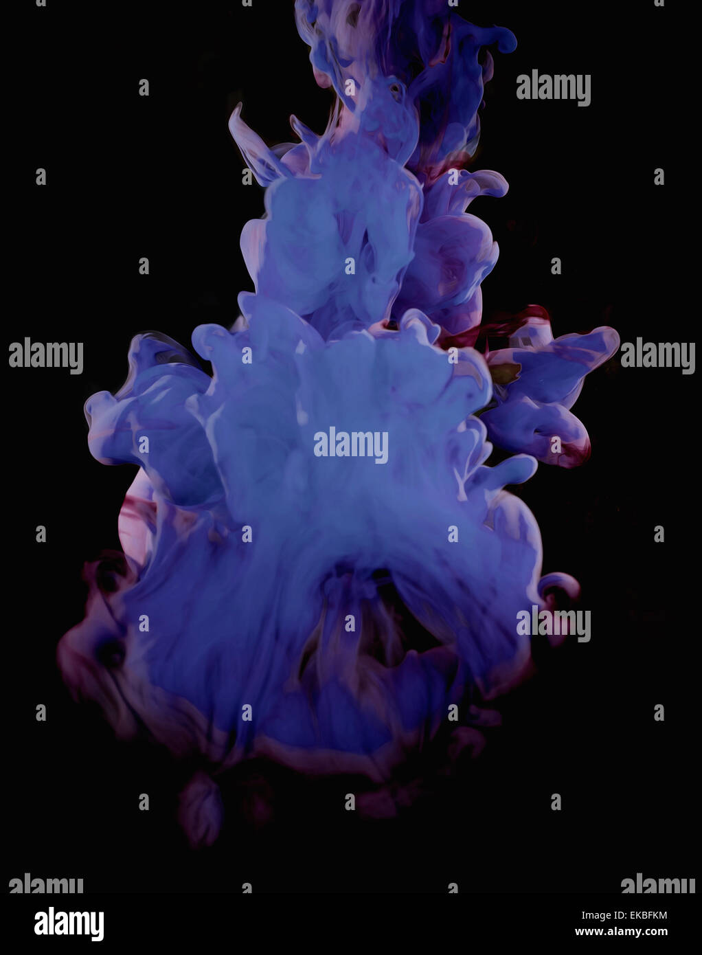 inks in water Stock Photo - Alamy