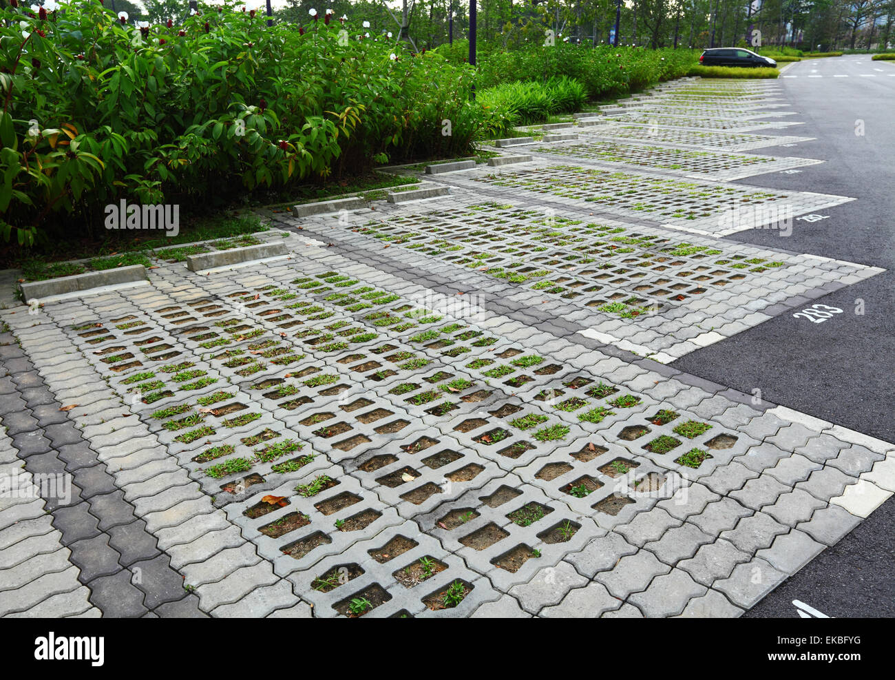 outdoor car park Stock Photo - Alamy