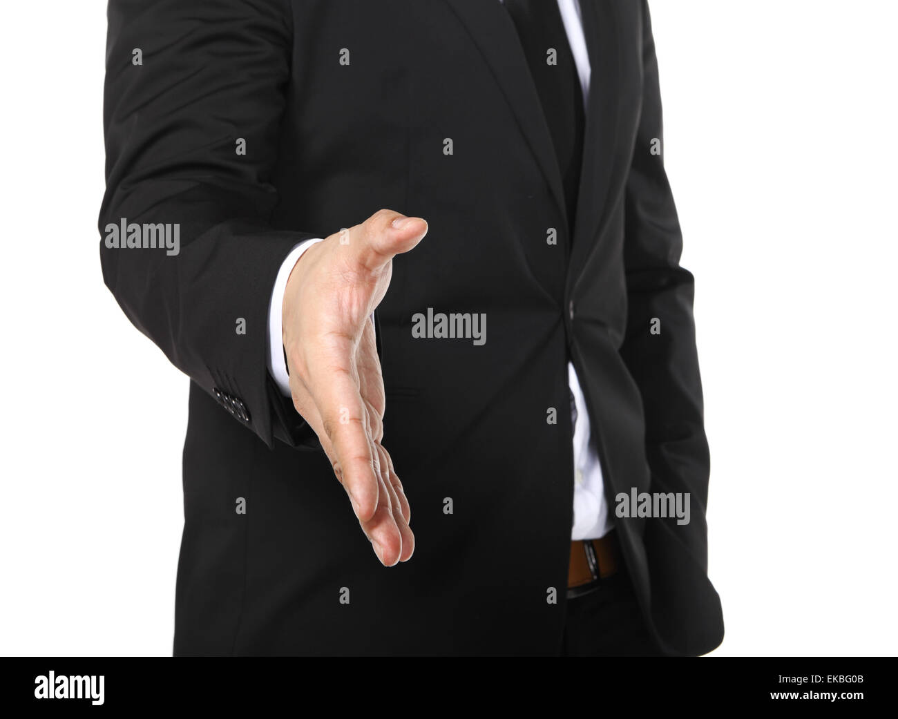 business man hand shake Stock Photo - Alamy