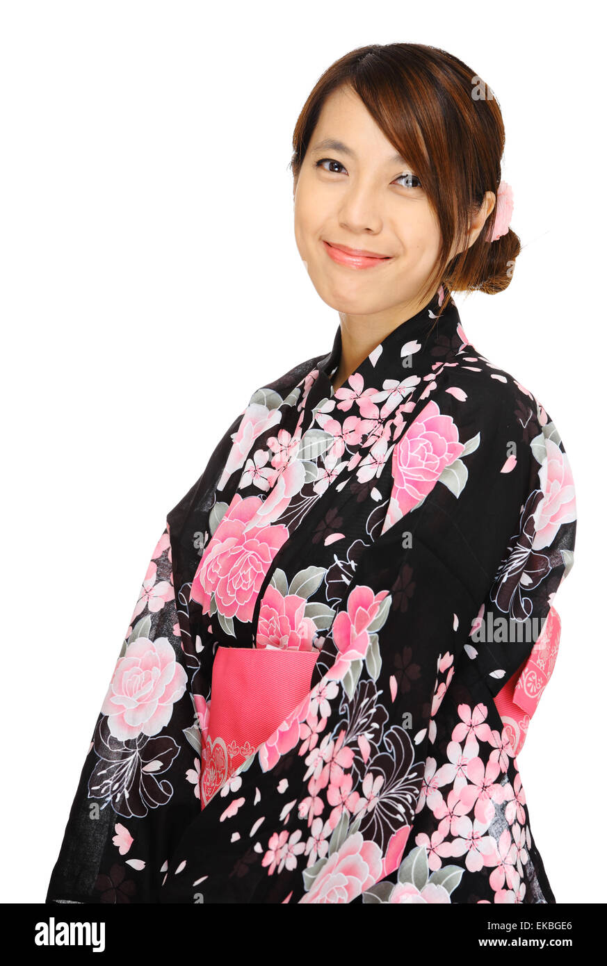 Japanese kimono isolated hi-res stock photography and images - Alamy