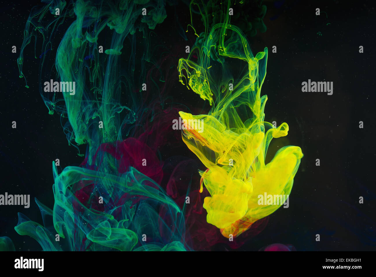 Ink color blend hi-res stock photography and images - Alamy