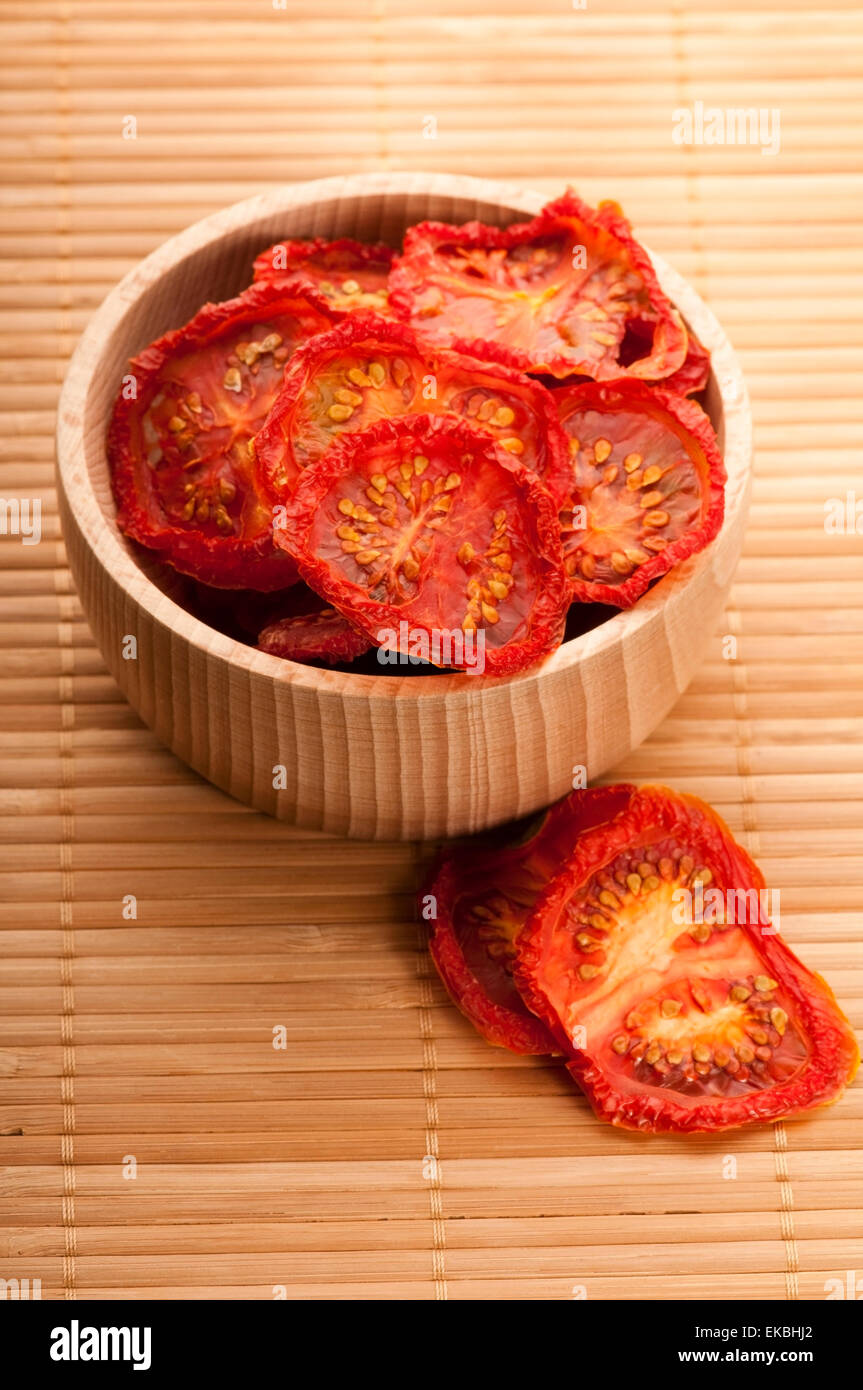 Italian sun dried tomatoes Stock Photo - Alamy