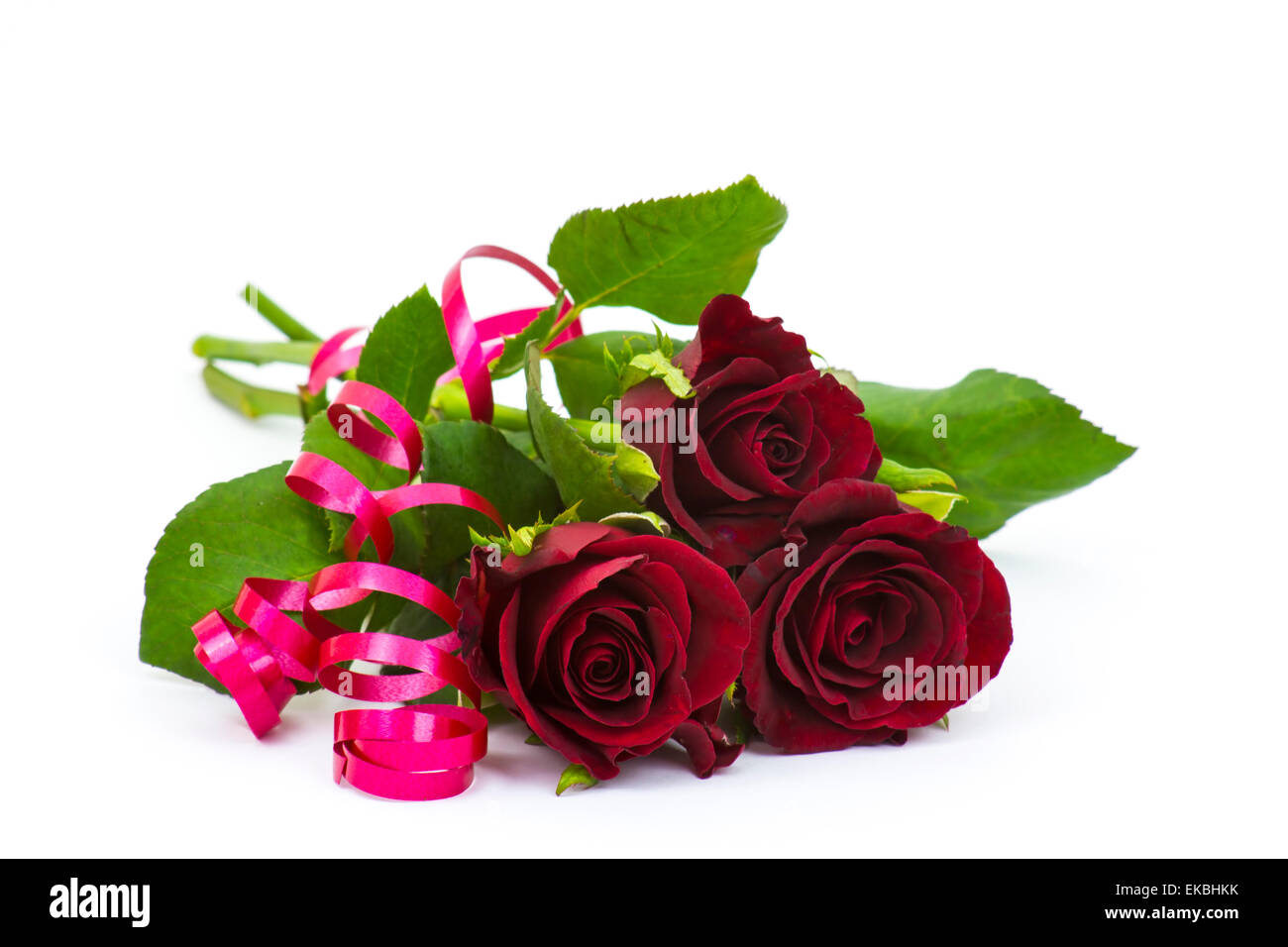 bouquet of red roses Stock Photo - Alamy