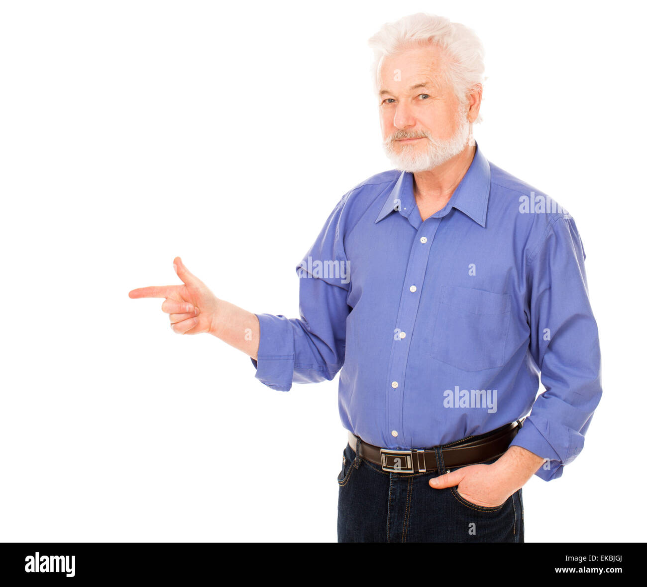 Portrait old handsome good Cut Out Stock Images & Pictures - Alamy