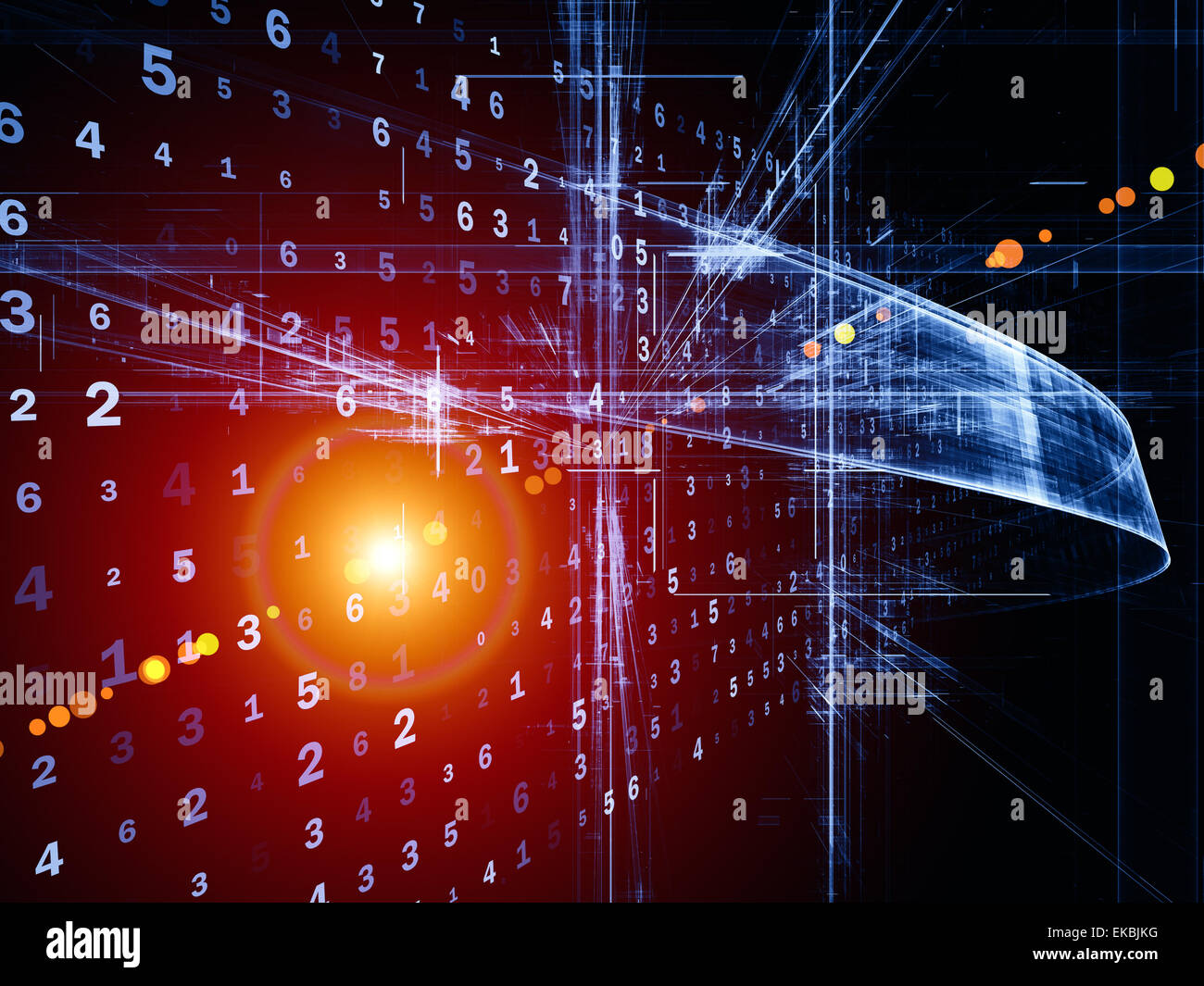 Perspectives of Information Stream Stock Photo - Alamy