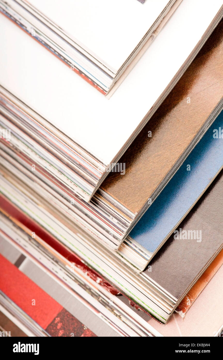 stack of magazines Stock Photo - Alamy
