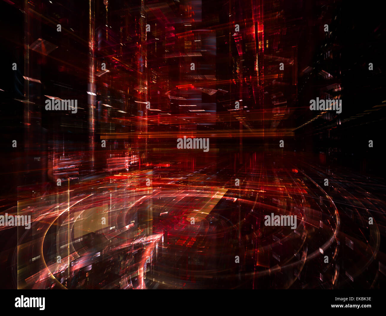 Lights of Technology Stock Photo - Alamy