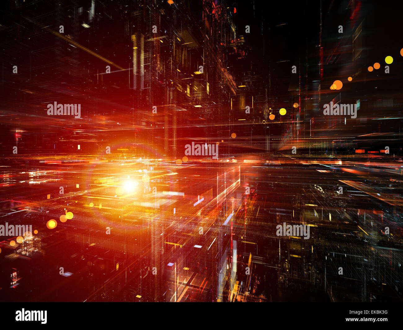 Acceleration of Technology Stock Photo - Alamy