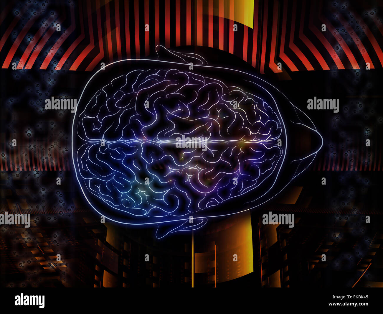 Paradigm of Human Technology Stock Photo - Alamy