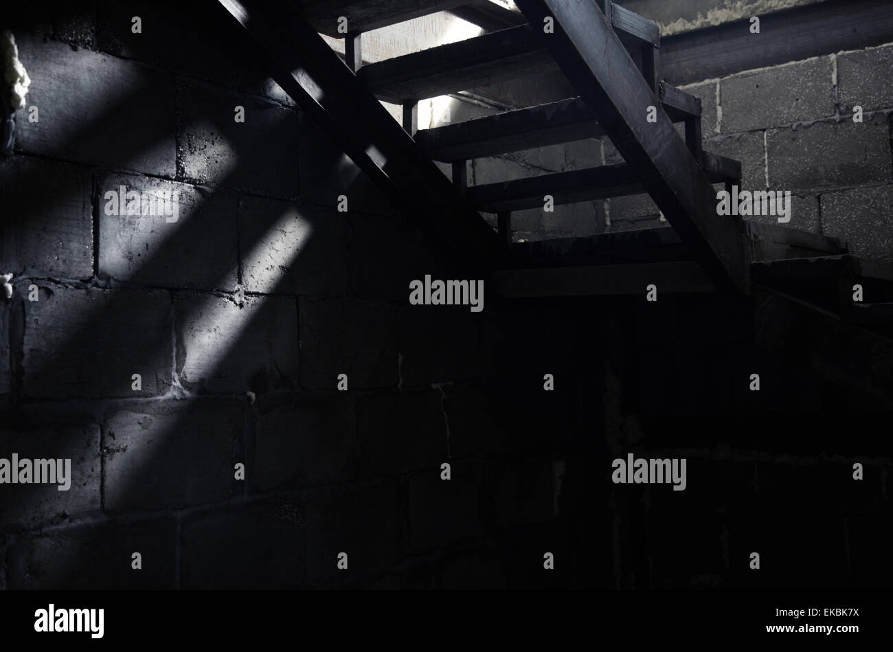 Stair staircase shade hi-res stock photography and images - Alamy