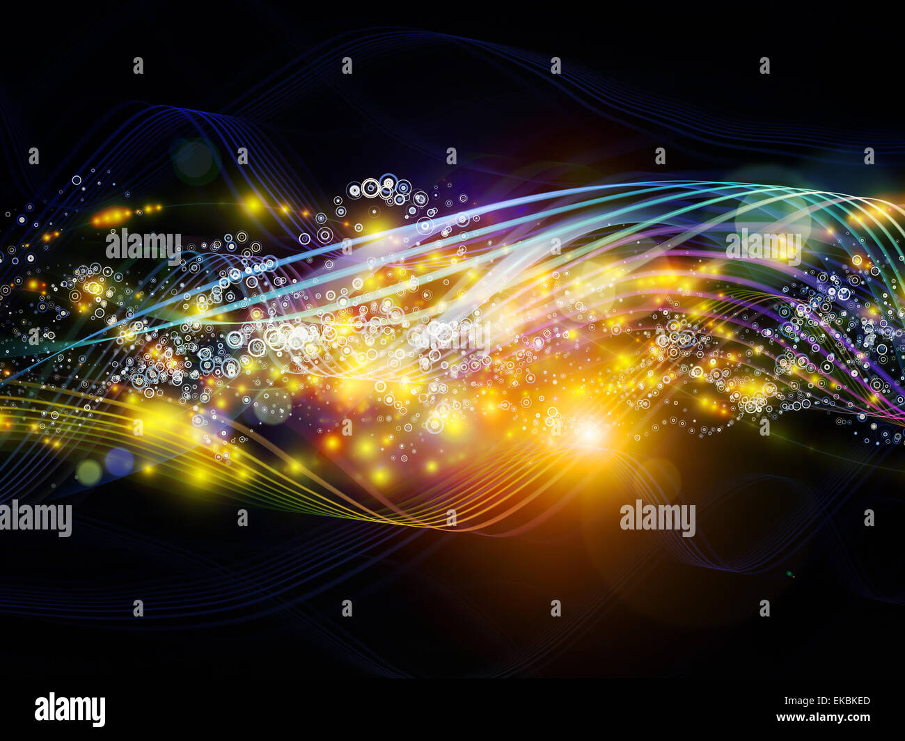 Dynamic Network Arrangement Stock Photo - Alamy