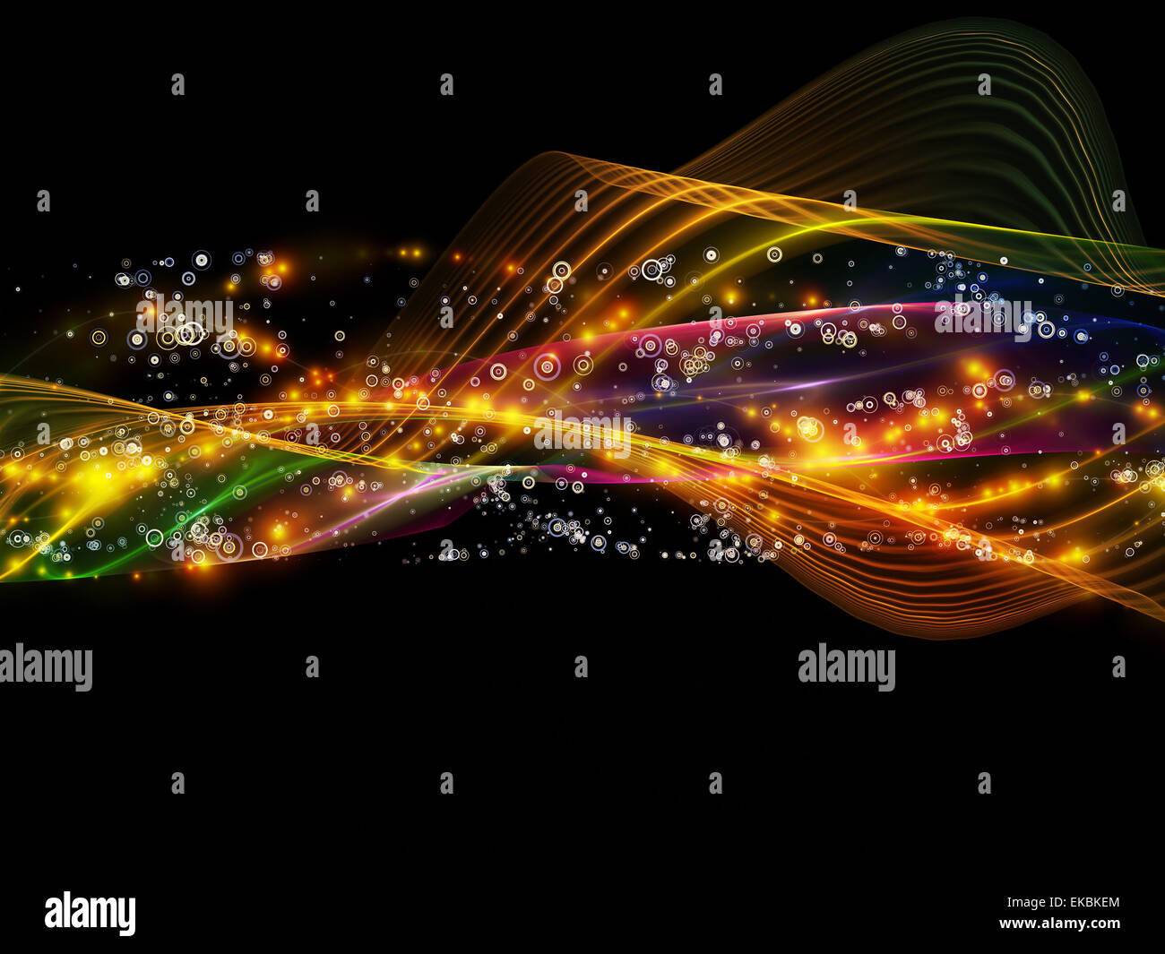 Complex Dynamic Network Stock Photo - Alamy