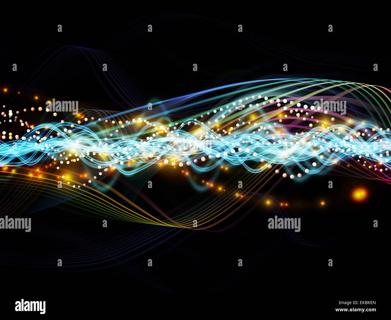 Elements of Dynamic Network Stock Photo - Alamy