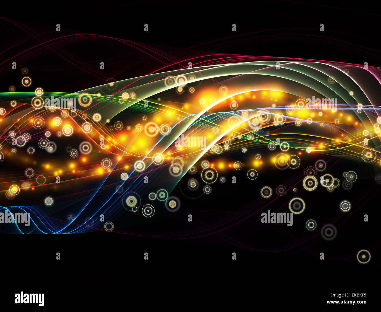 Propagation of Dynamic Network Stock Photo - Alamy
