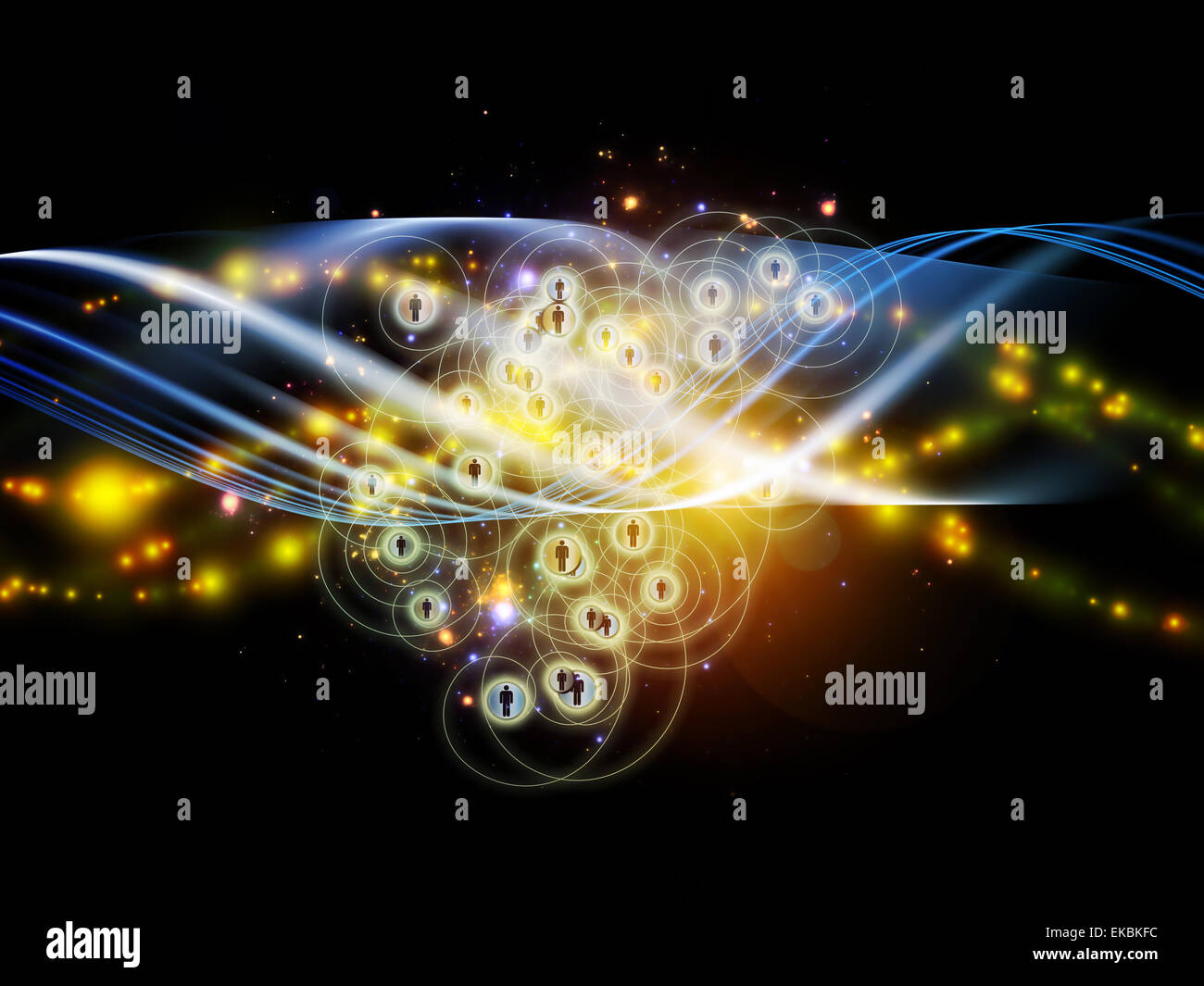 Beyond Dynamic Network Stock Photo - Alamy