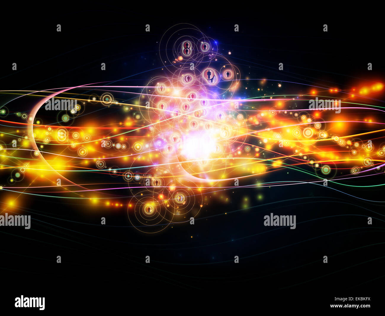 Diversity of Dynamic Network Stock Photo - Alamy