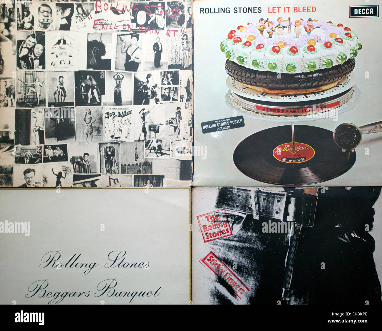Warhol sticky fingers rolling stones hi-res stock photography and ...