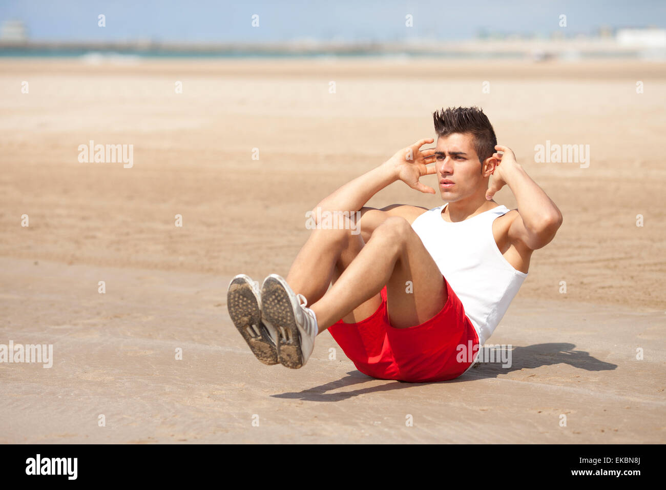 Abs workout hi-res stock photography and images - Alamy