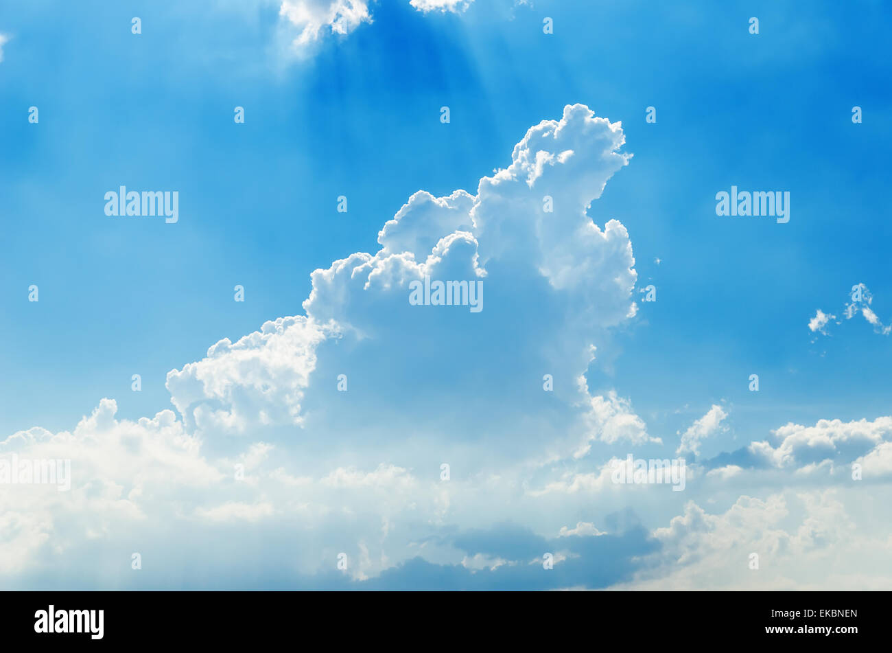 blue clouds as good background Stock Photo - Alamy