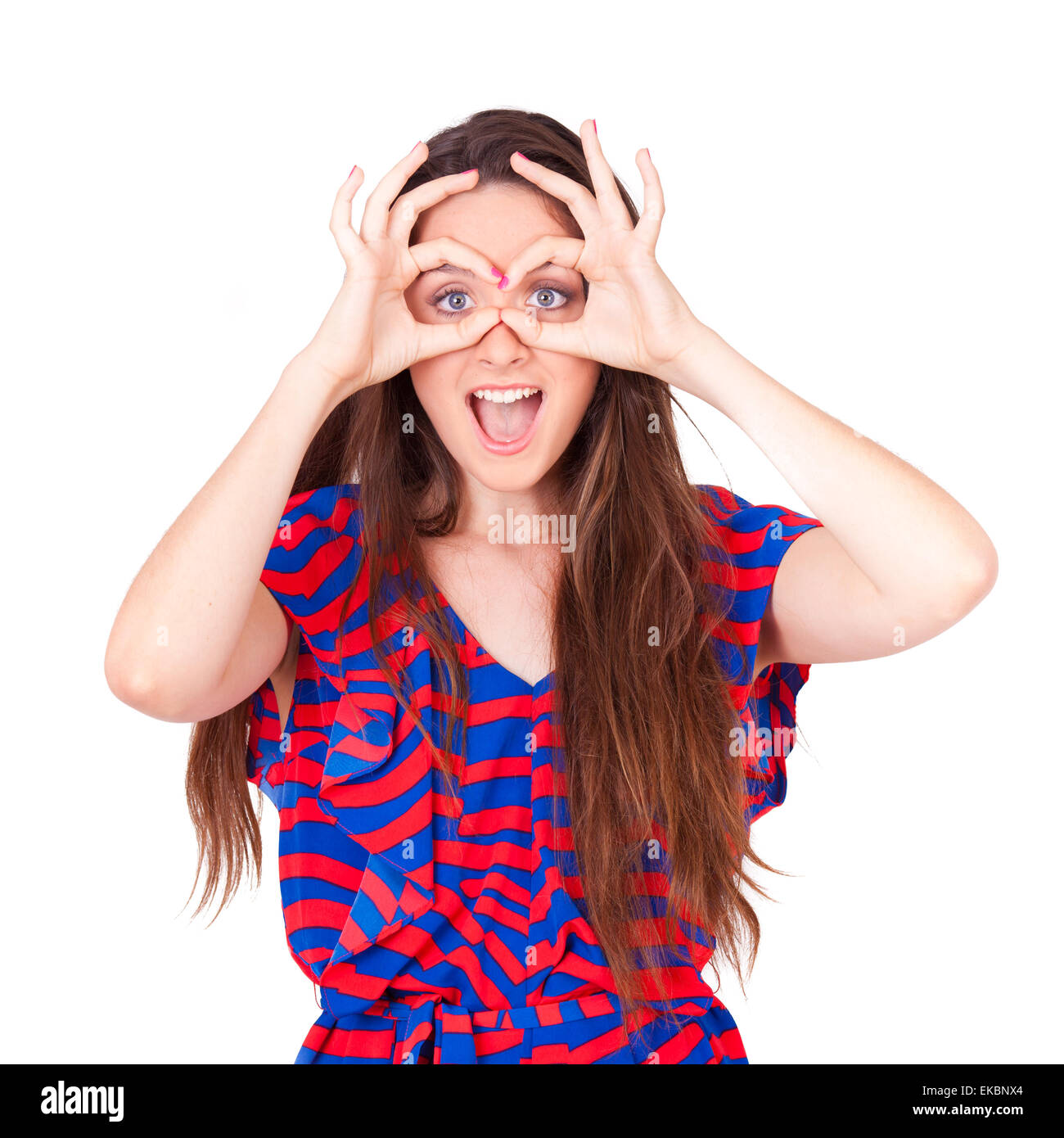 Hand on face gesture hi-res stock photography and images - Alamy