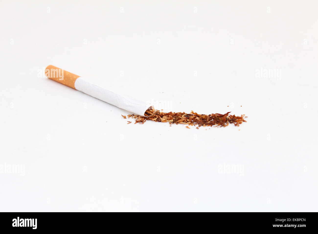 Inside a Cigarette Stock Photo - Alamy