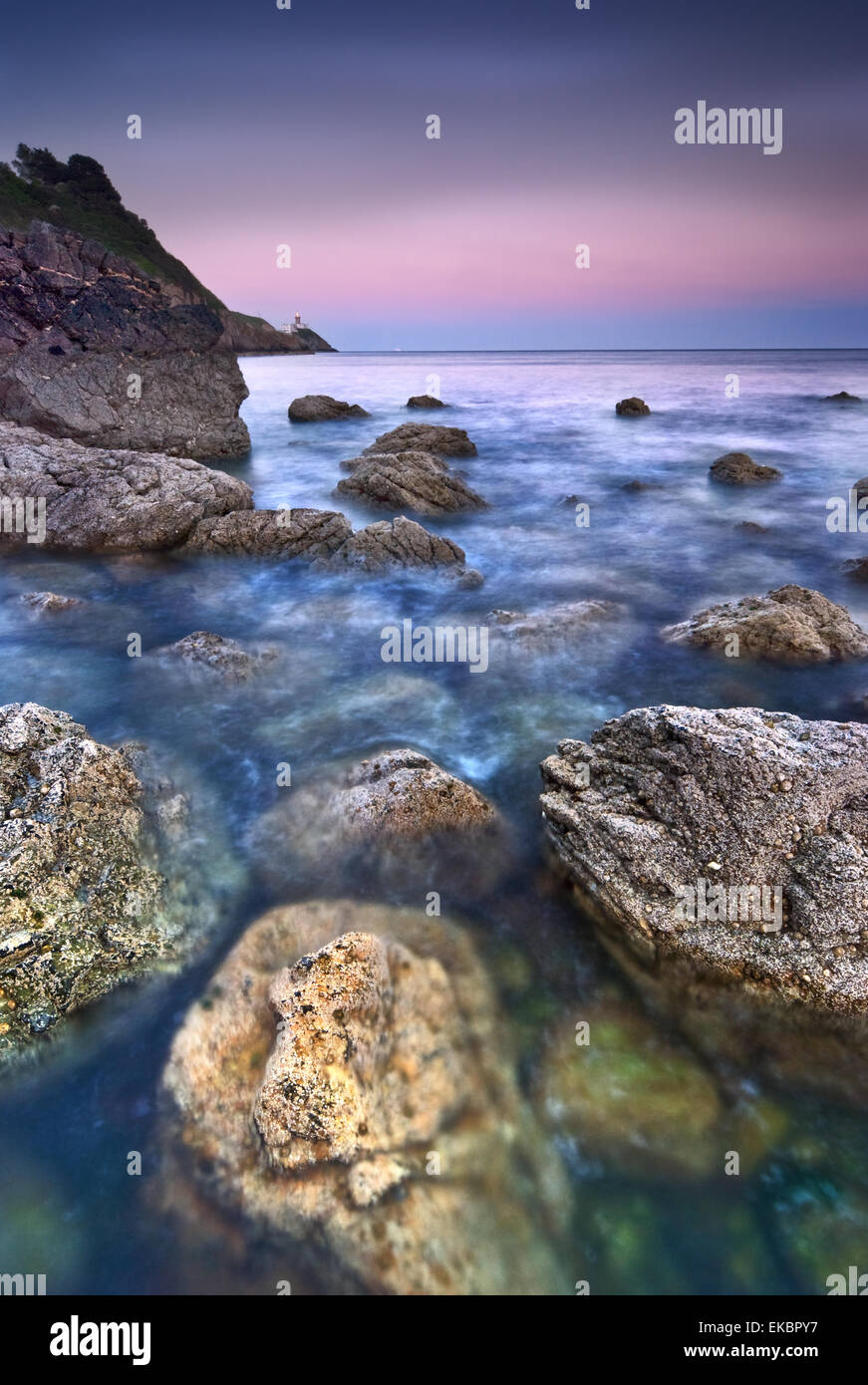 Sunset in Howth Stock Photo - Alamy