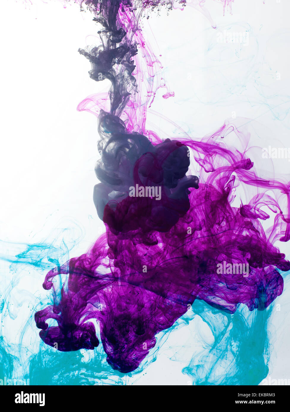 inks in water Stock Photo - Alamy