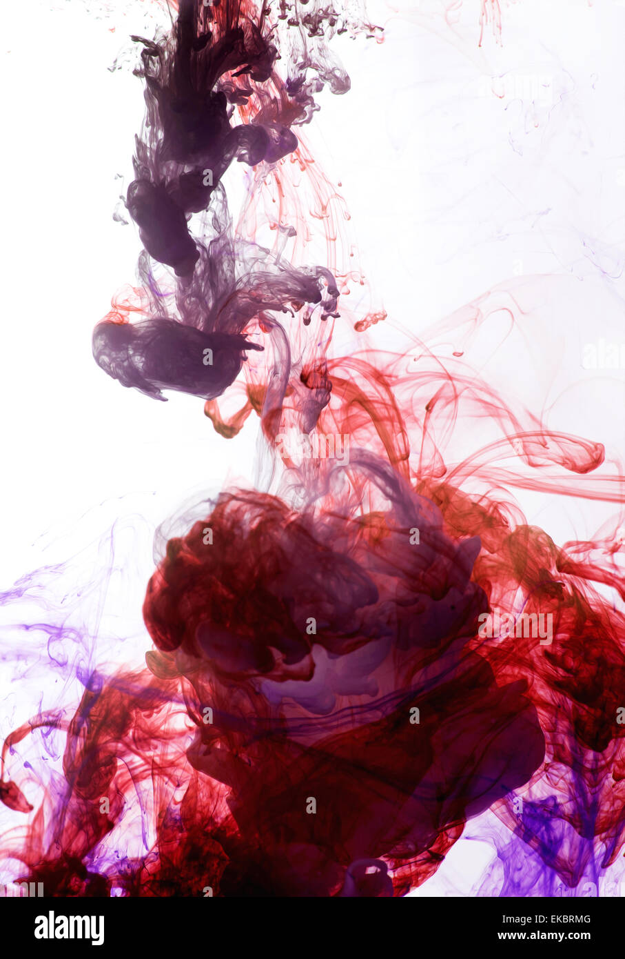 inks in water Stock Photo - Alamy