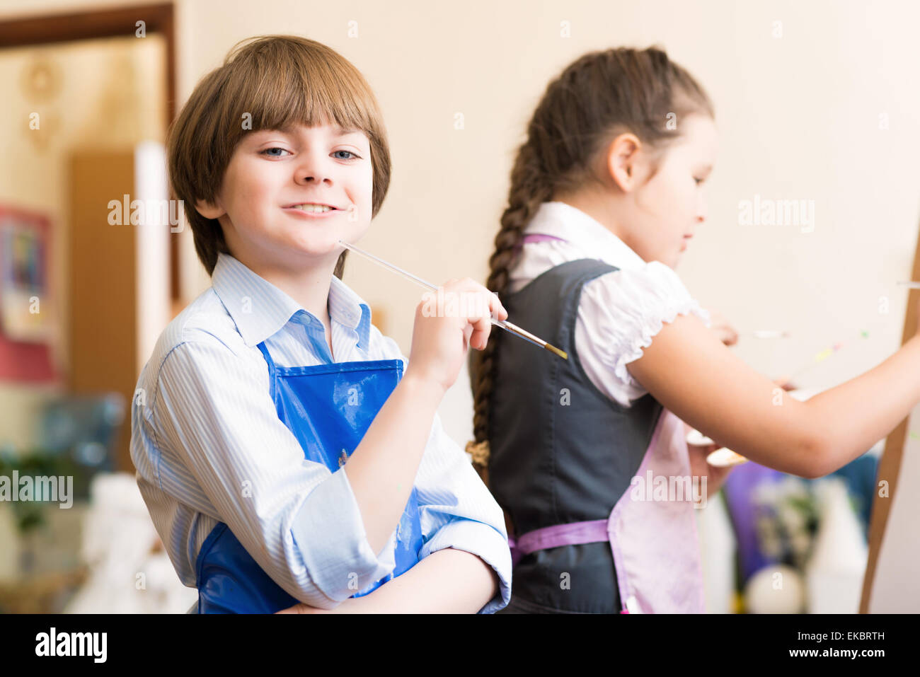 Nursery classroom drawing hi-res stock photography and images - Alamy