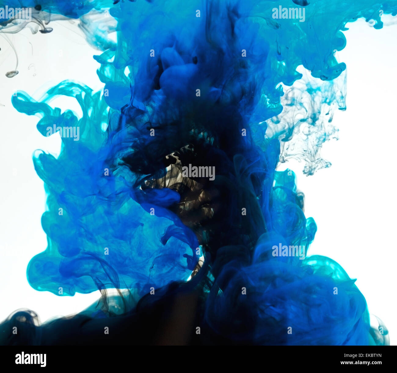 inks in water Stock Photo - Alamy