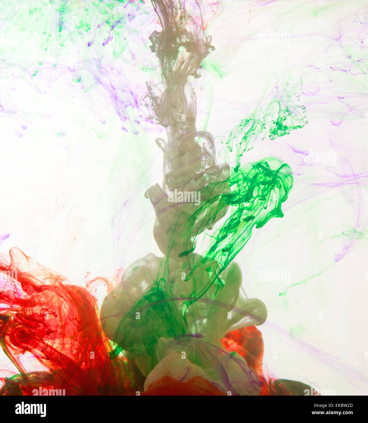 inks in water Stock Photo - Alamy