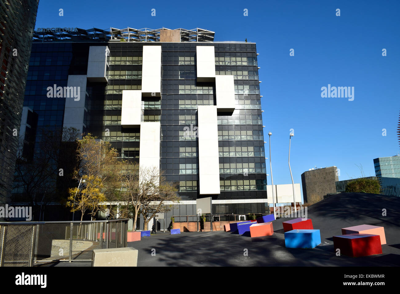 Hotel Silken Diagonal designed by Juli Capella. Avinguda Diagonal, 22 ...