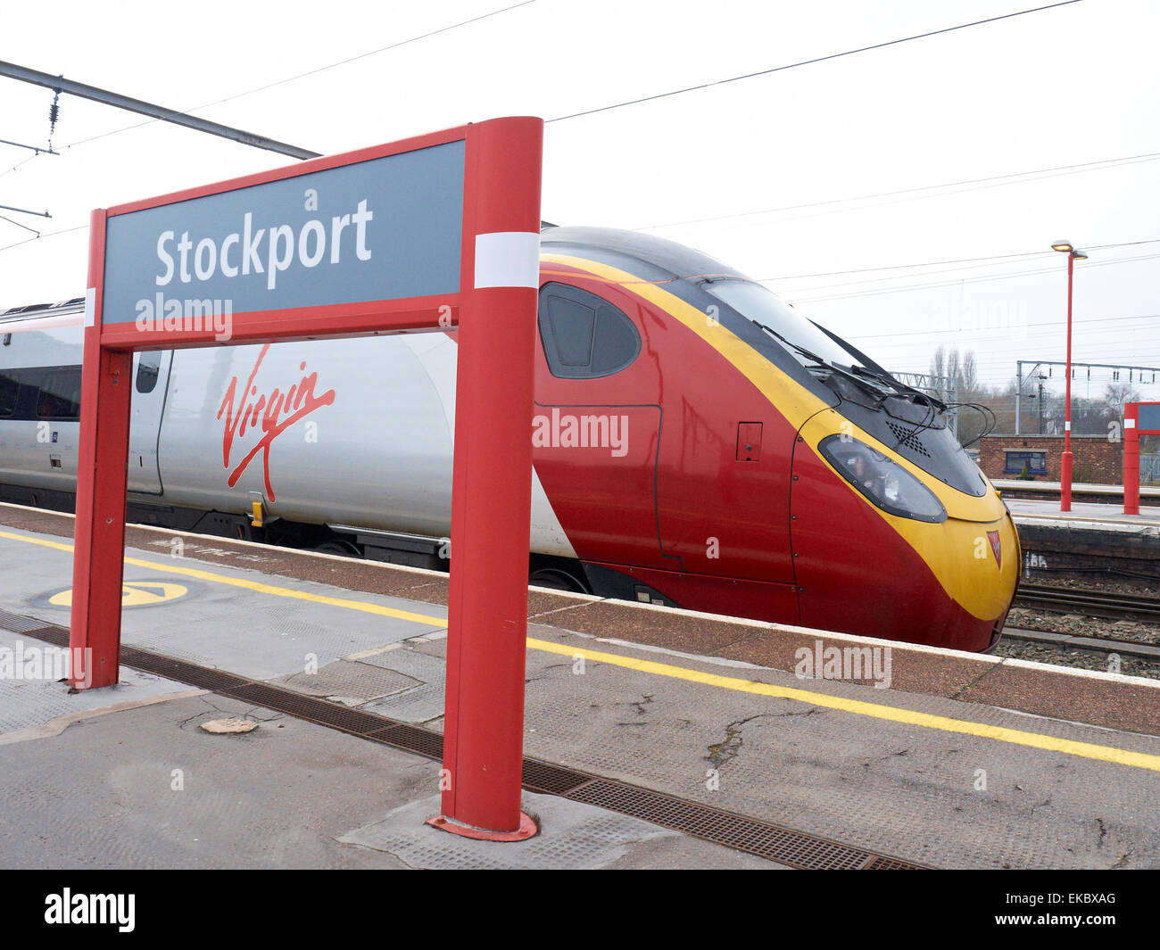 Sign signs virgin trains hi-res stock photography and images - Alamy