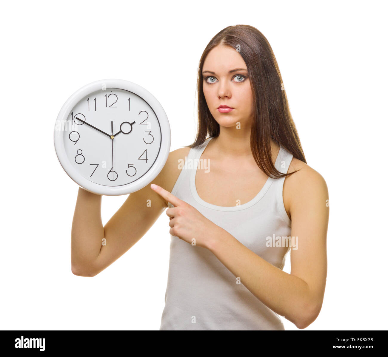 Clock face character hi-res stock photography and images - Alamy