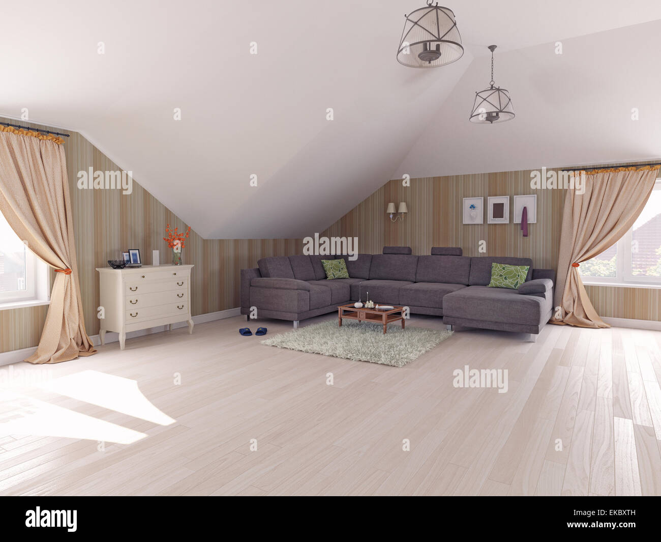 Attic doors hi-res stock photography and images - Alamy